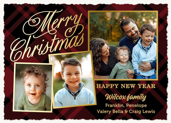 Classic Collage | Photo Holiday Cards