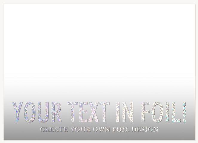 Create Your Own Foil Design | Custom Cards