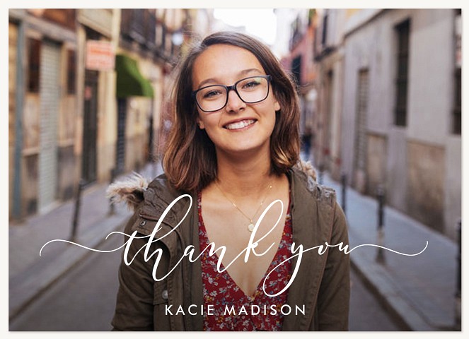 Calligraphic Signature | Thank You Cards