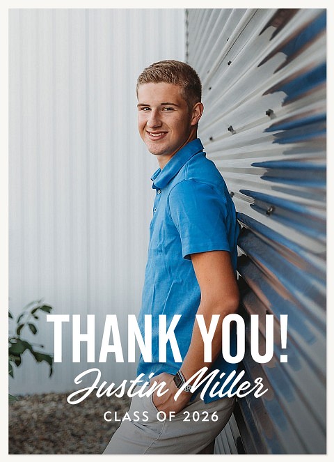 Subtle Statement | Thank You Cards