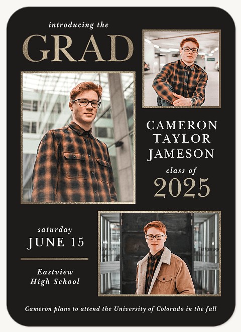 Shining Excellence | Graduation Cards