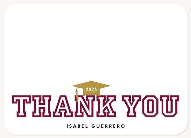 Outstanding Thank You | Thank You Cards