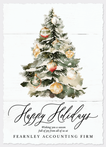 Watercolor Tree Card | Personal Creations