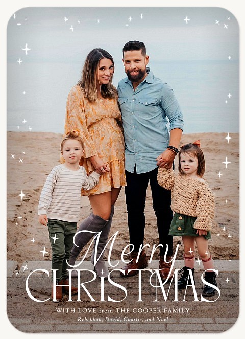 Starlight | Personalized Holiday Cards