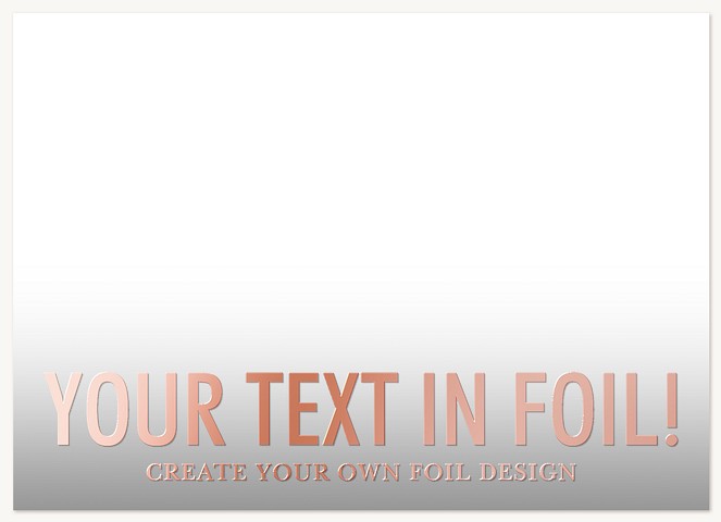 Create Your Own Foil Design | Custom Cards