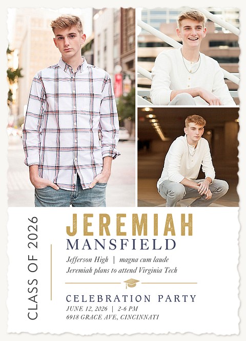 Academic Grid | Graduation Cards