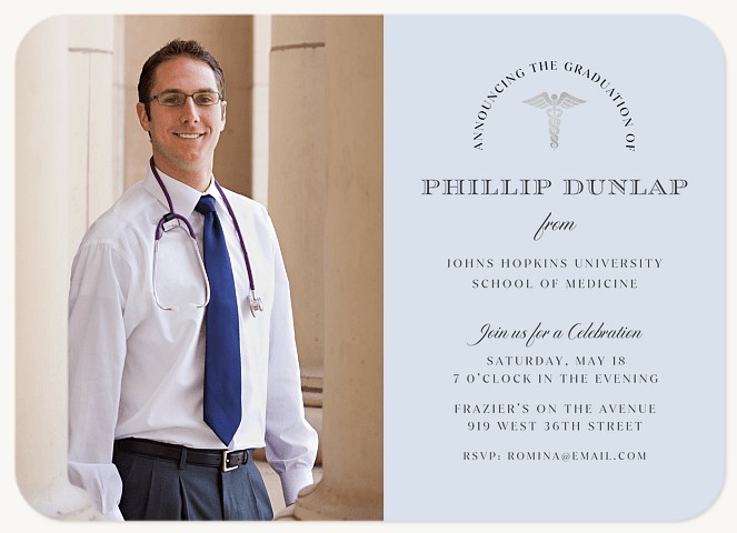 Simple Doctorate | Graduation Cards