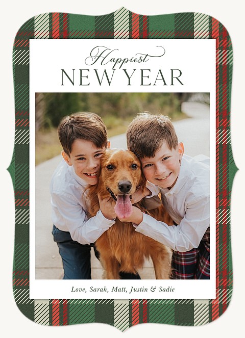 Festive Flannel | New Year's Cards