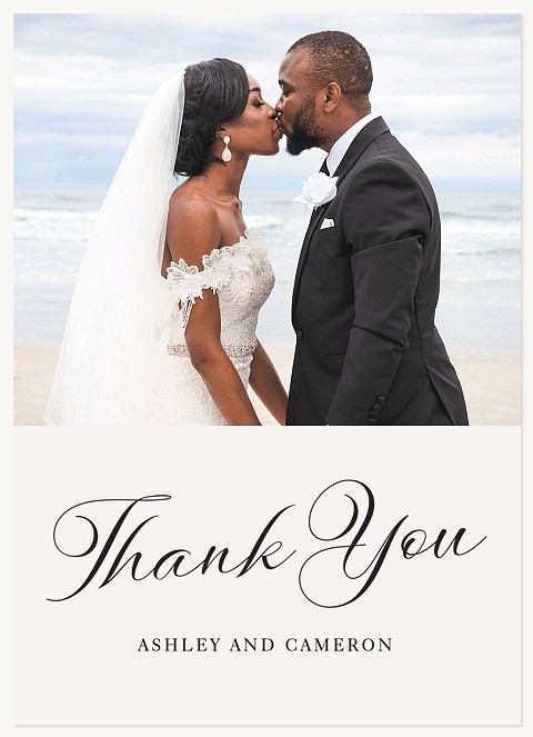 Fancy Script | Thank You Cards