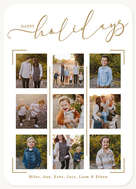 Scripted Gallery | Photo Holiday Cards