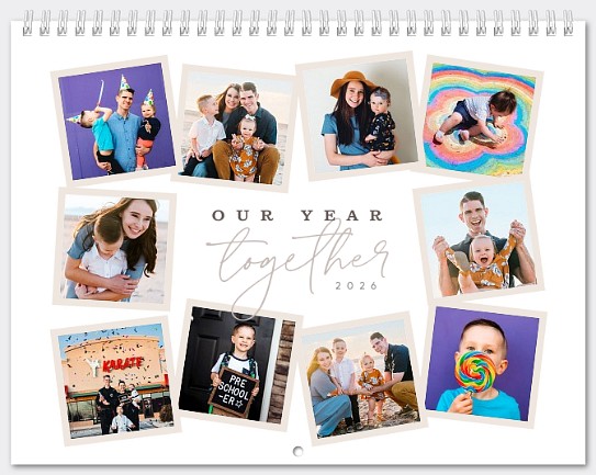 Our Year Together Calendar | Personal Creations